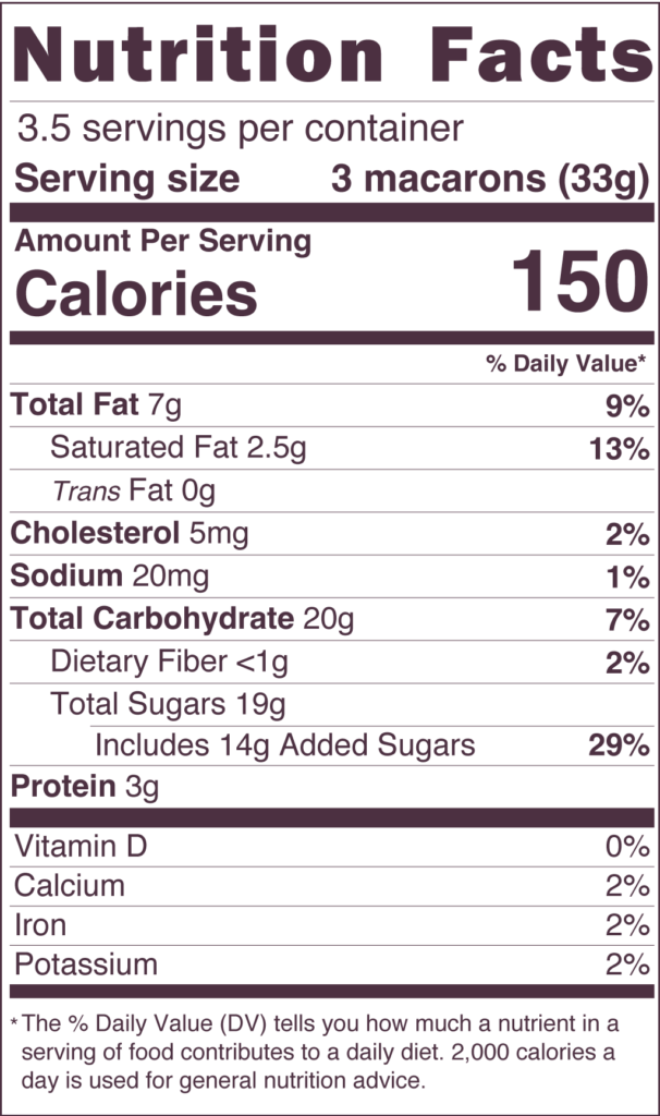 Grab & Go Macarons - 10-Count - Poppies